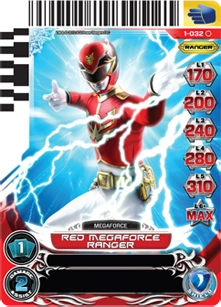Red Megaforce Ranger (1-032) | PRACG Wiki | Fandom