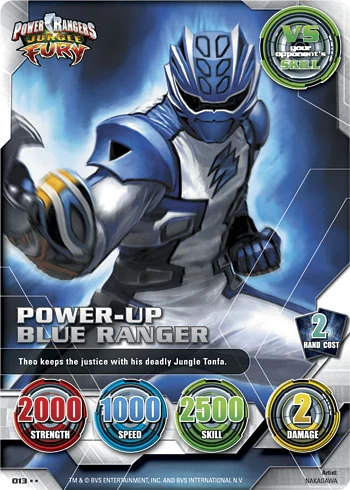 Power-Up Blue Ranger (013) | PRACG Wiki | Fandom