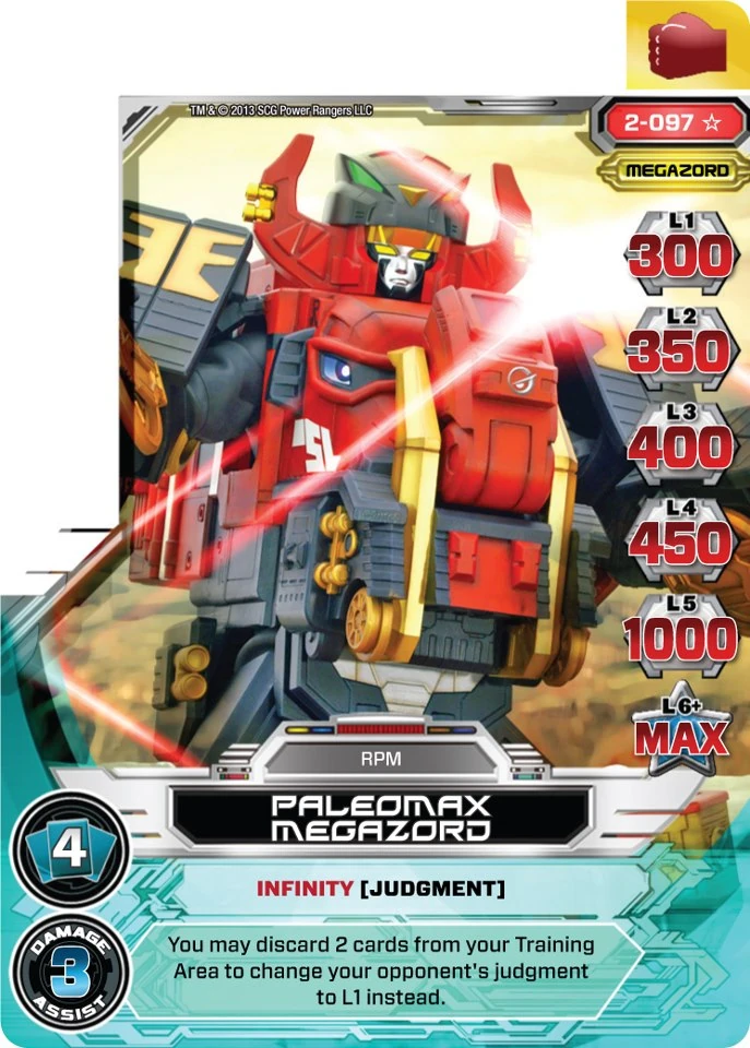 Paleomax Megazord (2-097) | PRACG Wiki | Fandom