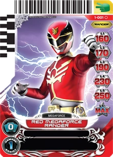 Red Megaforce Ranger (1-001) | PRACG Wiki | Fandom