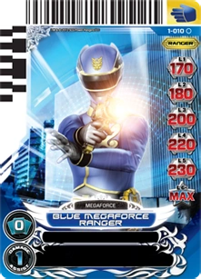 Blue Megaforce Ranger (1-010) | PRACG Wiki | Fandom