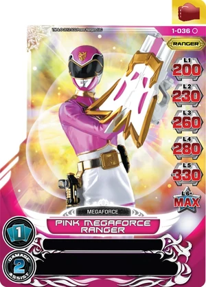 Pink Megaforce Ranger (1-036) | PRACG Wiki | Fandom
