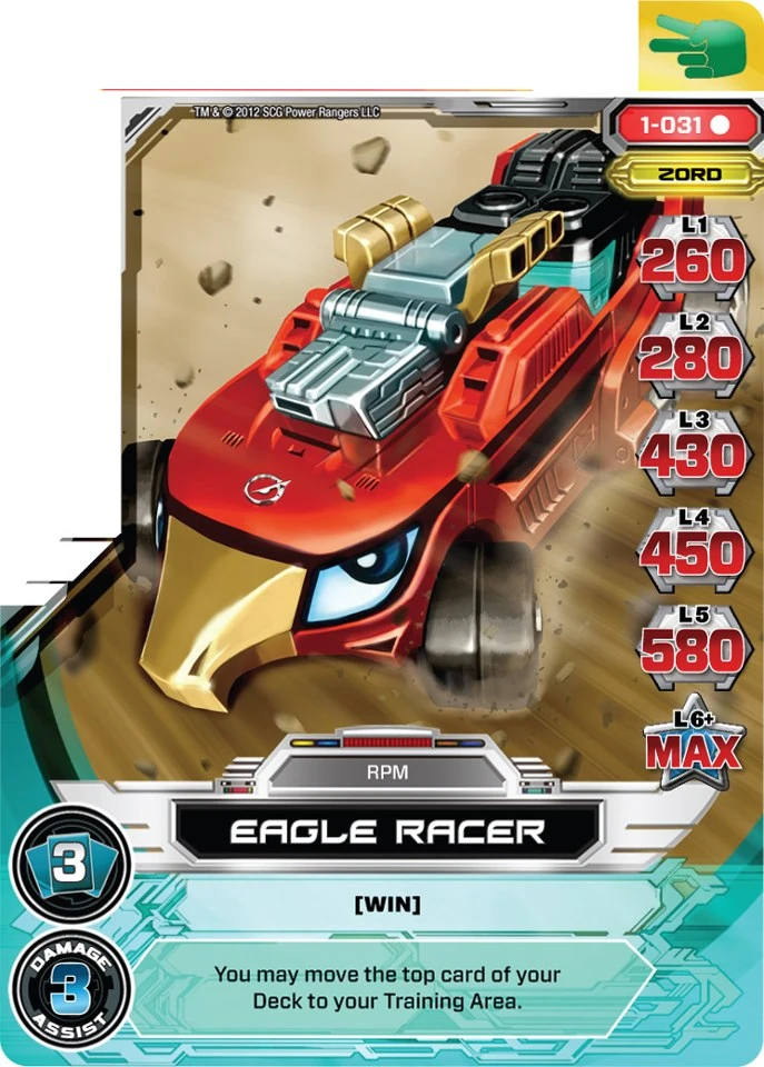 Power Rangers Rpm Eagle Zord
