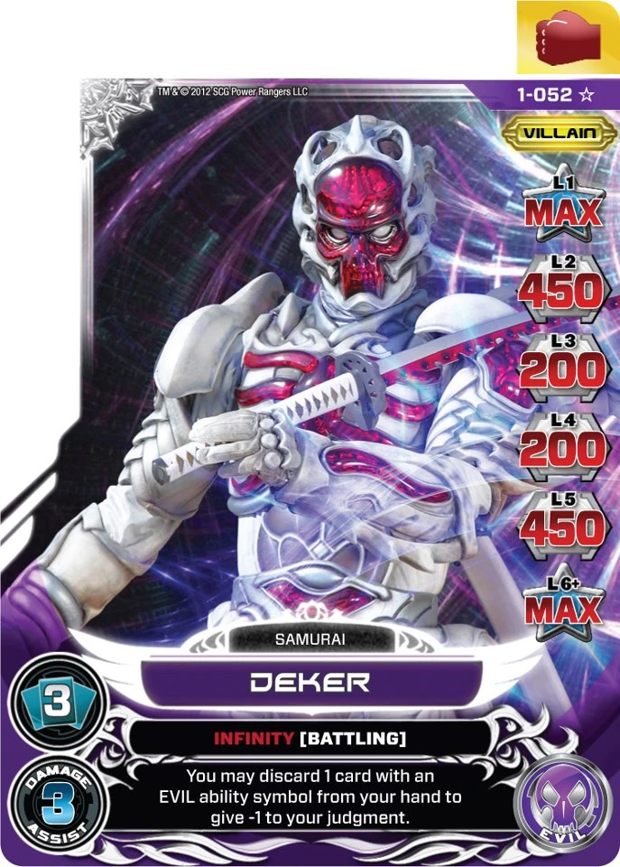 Deker (1-052) | PRACG Wiki | Fandom