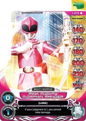 Pink Mighty Morphin Ranger (1-075) | PRACG Wiki | Fandom