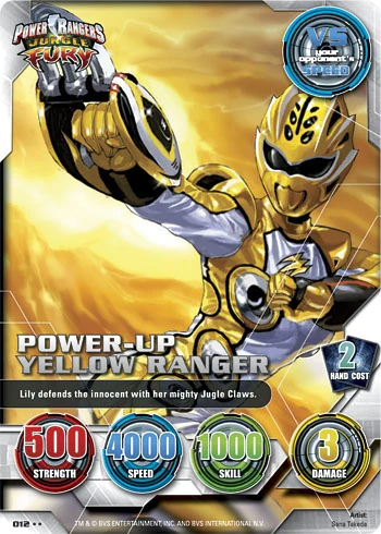 Power-Up Yellow Ranger (012) | PRACG Wiki | Fandom