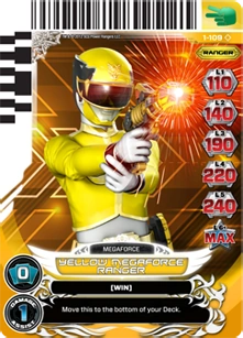 Yellow Megaforce Ranger (1-109) | PRACG Wiki | Fandom