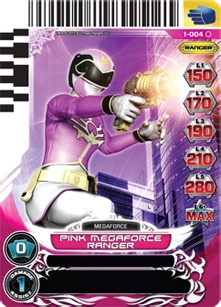 Pink Megaforce Ranger (1-004) | PRACG Wiki | Fandom