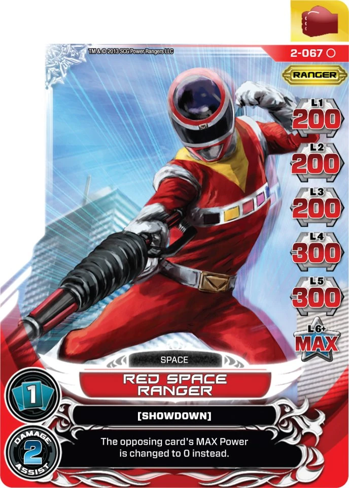 Red Space Ranger (2-067) | PRACG Wiki | Fandom