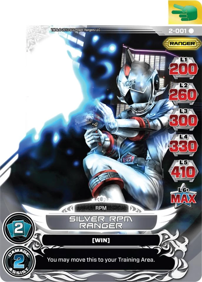 Silver RPM Ranger (2-001) | PRACG Wiki | Fandom