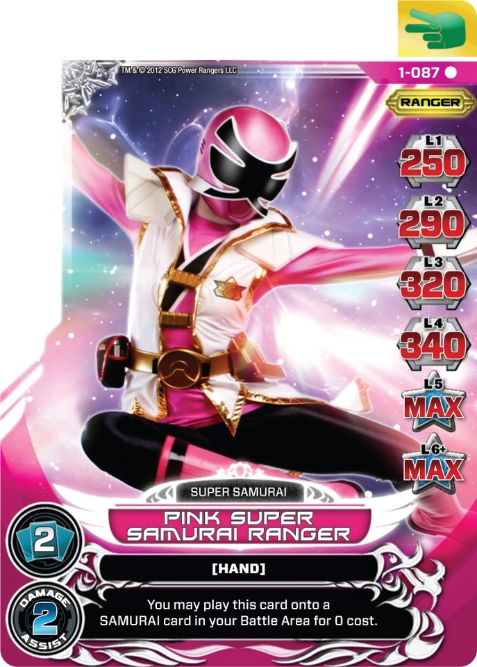 Pink Super Samurai Ranger (1-087) | PRACG Wiki | Fandom