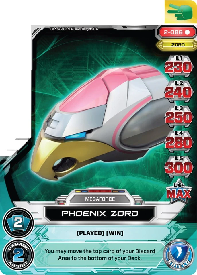 Phoenix Zord (2-086) | PRACG Wiki | Fandom