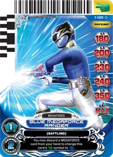 Blue Megaforce Ranger (1-120) | PRACG Wiki | Fandom