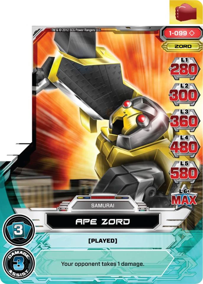 Ape Zord (1-099) | PRACG Wiki | Fandom