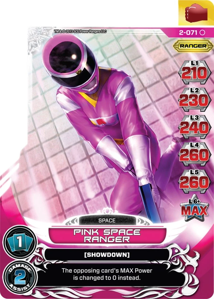 Pink Space Ranger (2-071) | PRACG Wiki | Fandom