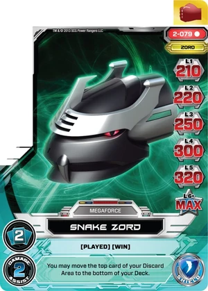 Snake Zord (2-079) | PRACG Wiki | Fandom