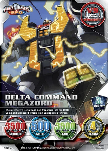 Delta Command Megazord (052) | PRACG Wiki | Fandom