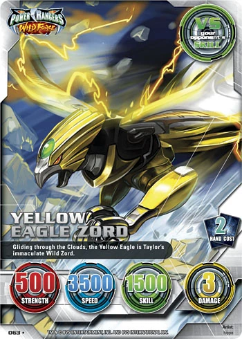 Yellow Eagle Zord (063) | PRACG Wiki | Fandom
