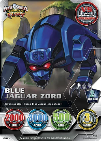 Blue Jaguar Zord (010) | PRACG Wiki | Fandom