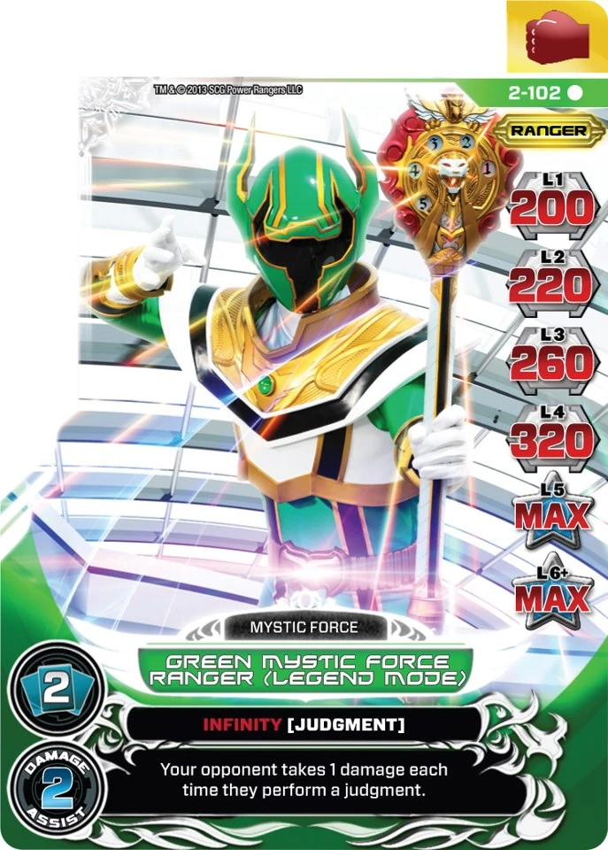 Green Mystic Force Ranger (Legend Mode) (2-102) | PRACG Wiki | Fandom