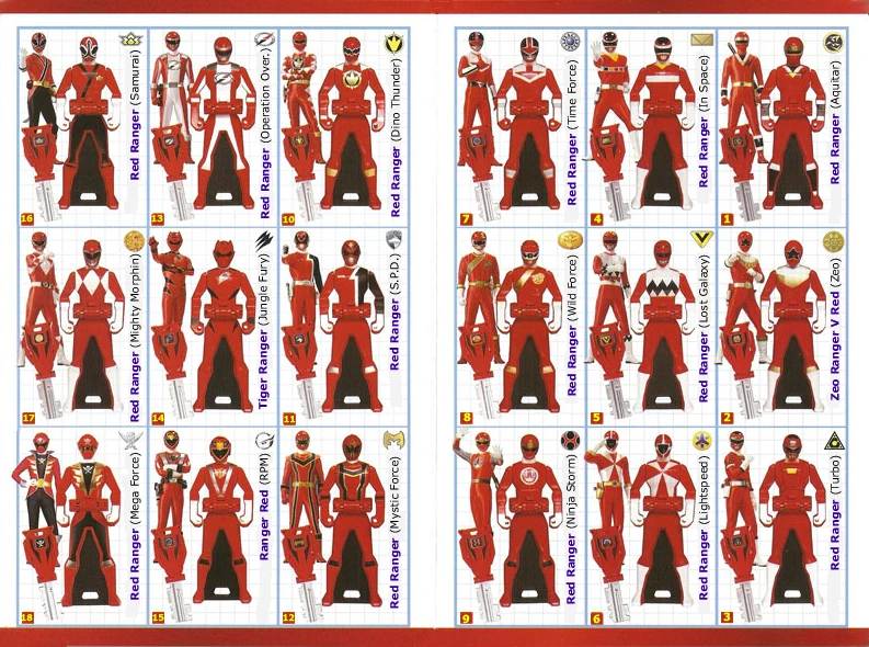 Power Rangers Super Megaforce Ranger Keys Rpm