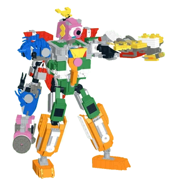 Royal Crusader Megazord | Power Rangers Fanon Wiki | Fandom