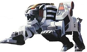 White Tiger Thunderzord | Power Rangers Fanon Wiki | Fandom