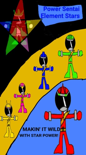 Power Sentai Element Stars | Power Rangers Fanon Wiki | Fandom