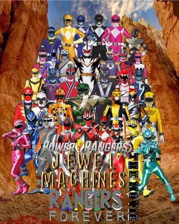 Power Rangers Jewel Machines The Movie: Rangers Forever! The 30th Annniversary! | Power Rangers ...