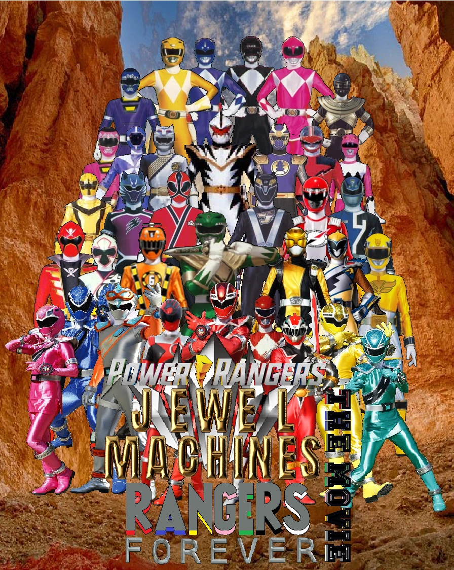 Power Rangers Jewel Machines The Movie: Rangers Forever! The 30th Annniversary! | Power Rangers ...