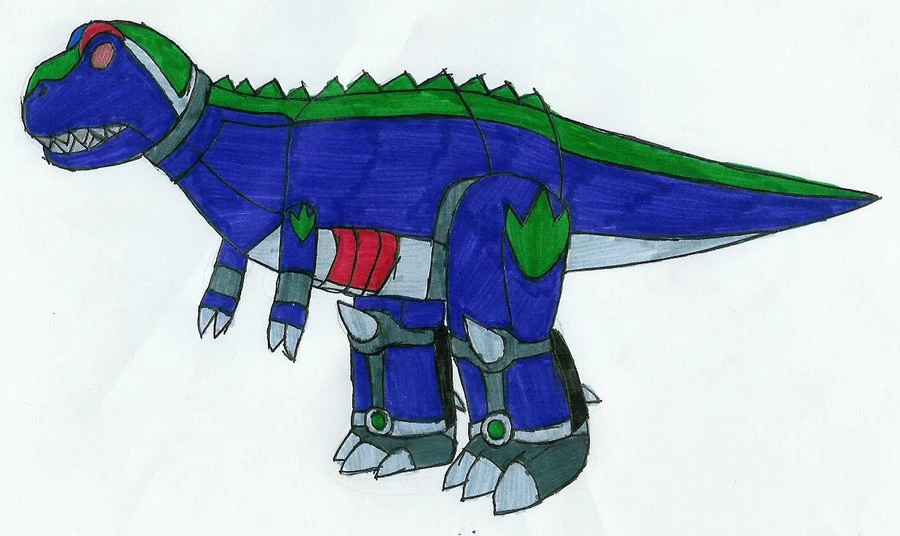 Tyrannozord (Jurassic Patrol) | Power Rangers Fanon Wiki | Fandom