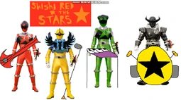 ShiShi-Red And The Stars | Power Rangers Fanon Wiki | Fandom