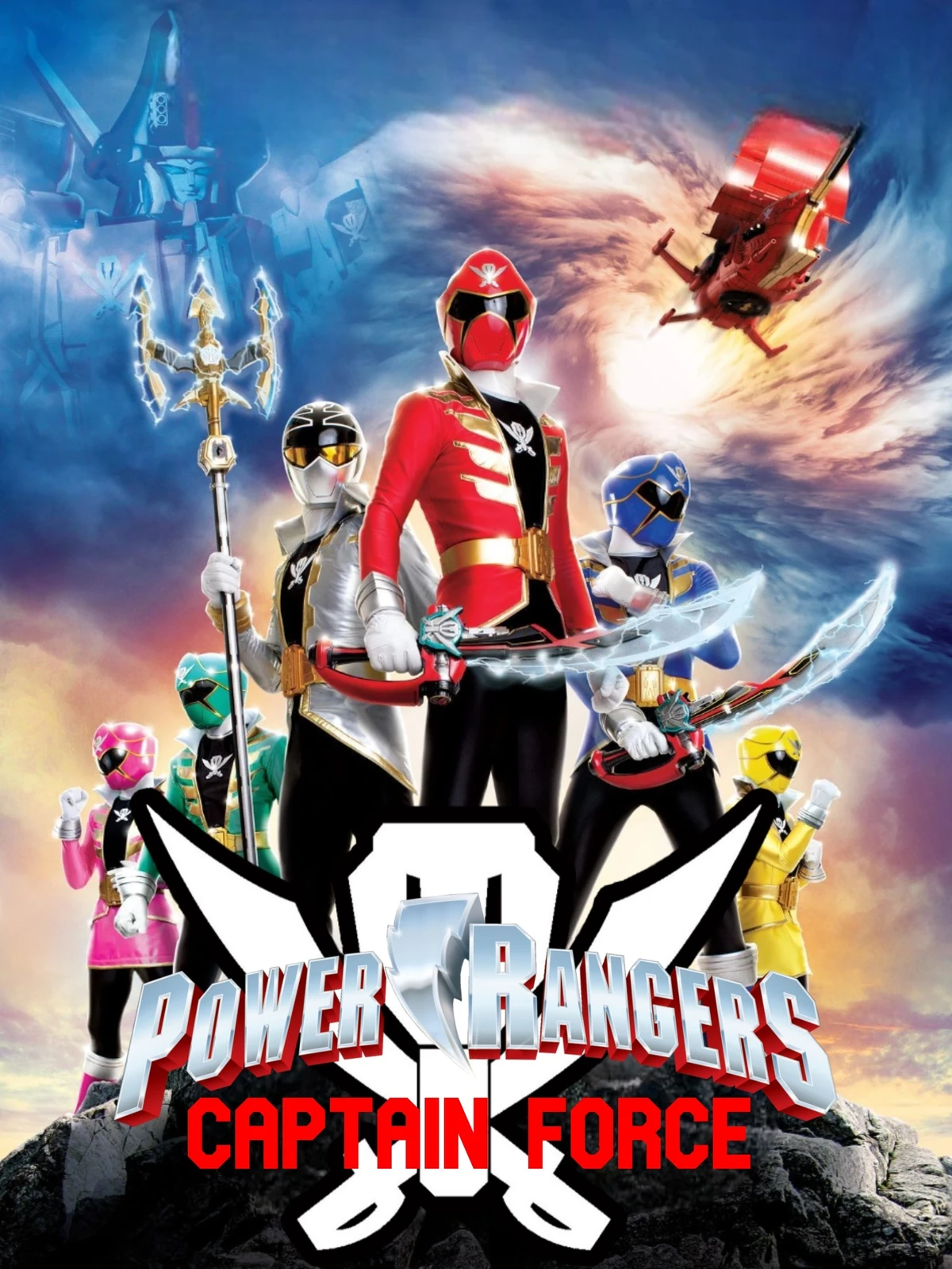 Power Rangers Captain Force (BlackDinoRanger2006) | Power Rangers Fanon ...