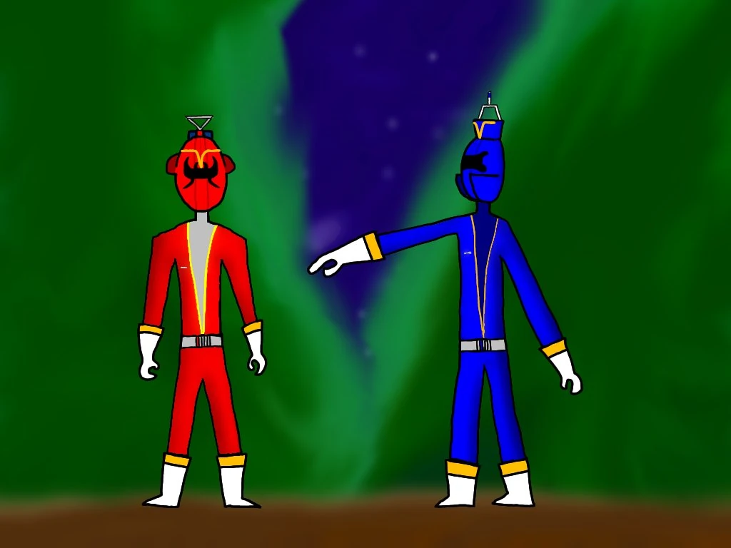Forest 1: Red & Blue | Power Rangers Fanon Wiki | Fandom