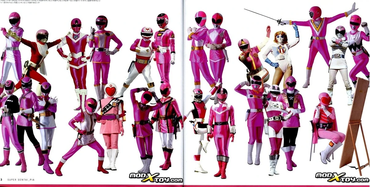 Rangers Rosas | Wiki Power Rangers Fanon | Fandom