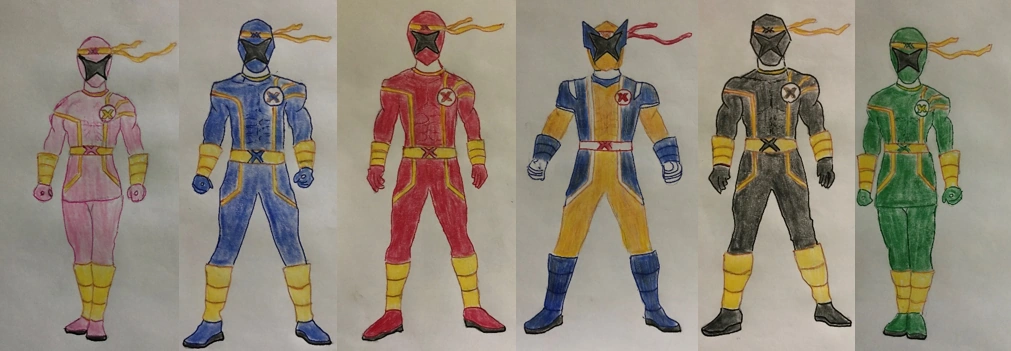 X-Energy Rangers | Power Rangers Fanon Wiki | Fandom