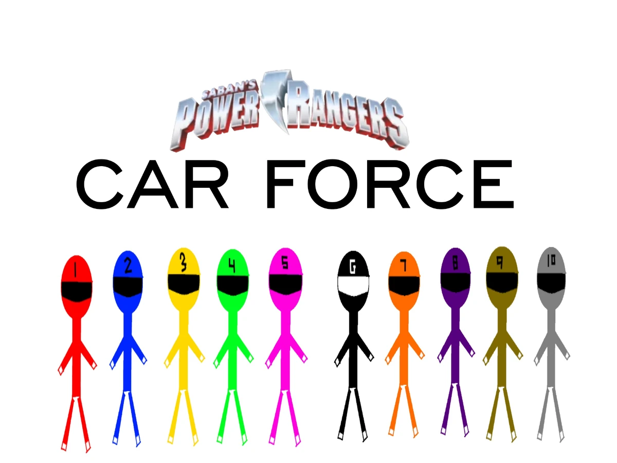 Car Force (whole team) | Power Rangers Fanon Wiki | Fandom