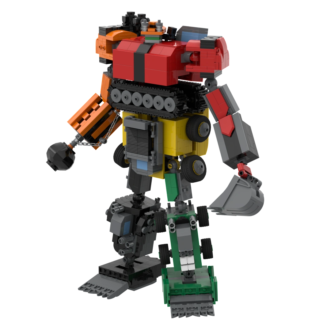 Builders Crew Megazord | Power Rangers Fanon Wiki | Fandom