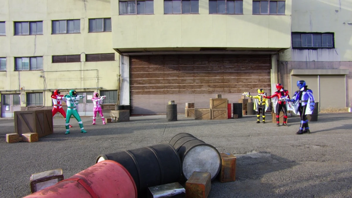 Episode 2: Cops and Robbers, Rush Out! Part 2 (Power Rangers Cops and ...