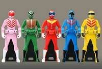 Goranger Keys | Power Rangers Fanon Wiki | Fandom
