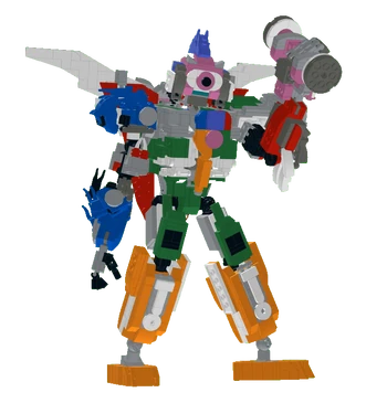 Royal Crusader Megazord | Power Rangers Fanon Wiki | Fandom