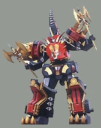 Power Rangers Dino Thunder Megazord Transformation