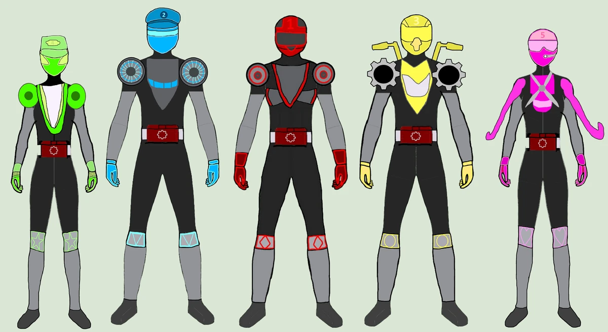 Kōgeki Sentai Enjinger | Power Rangers Fanon Wiki | Fandom