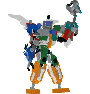 Royal Crusader Megazord | Power Rangers Fanon Wiki | Fandom