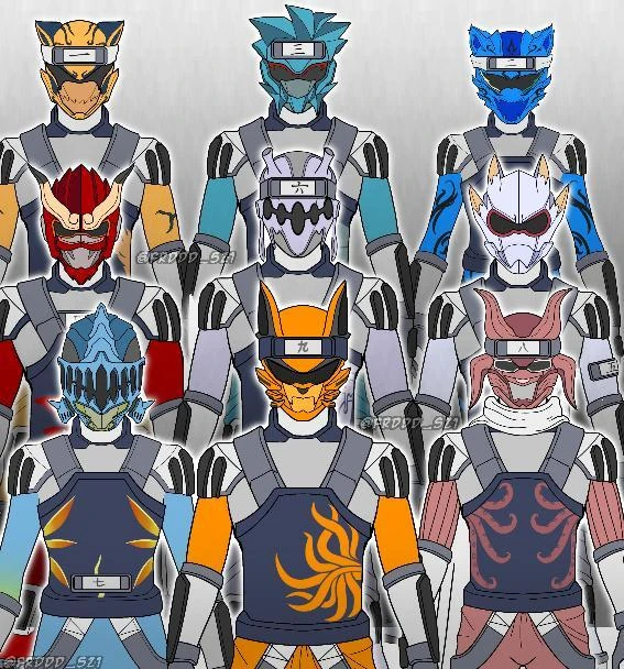 Jinchuriki sentai Bijuurangers | Power Rangers Fanon Wiki | Fandom
