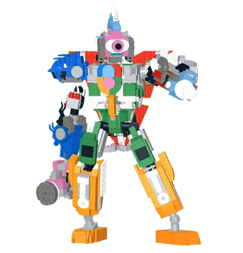 Royal Crusader Megazord | Power Rangers Fanon Wiki | Fandom