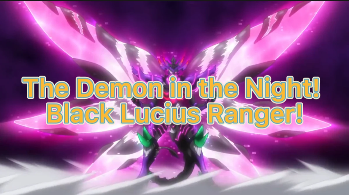 The Demon in the Night! Black Lucius Ranger! | Power Rangers Fanon Wiki ...