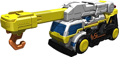 Crane Driller Zord (Power Rangers Cops and Robbers) | Power Rangers ...