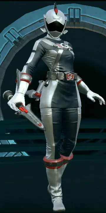 Power Rangers Rpm Silver Ranger