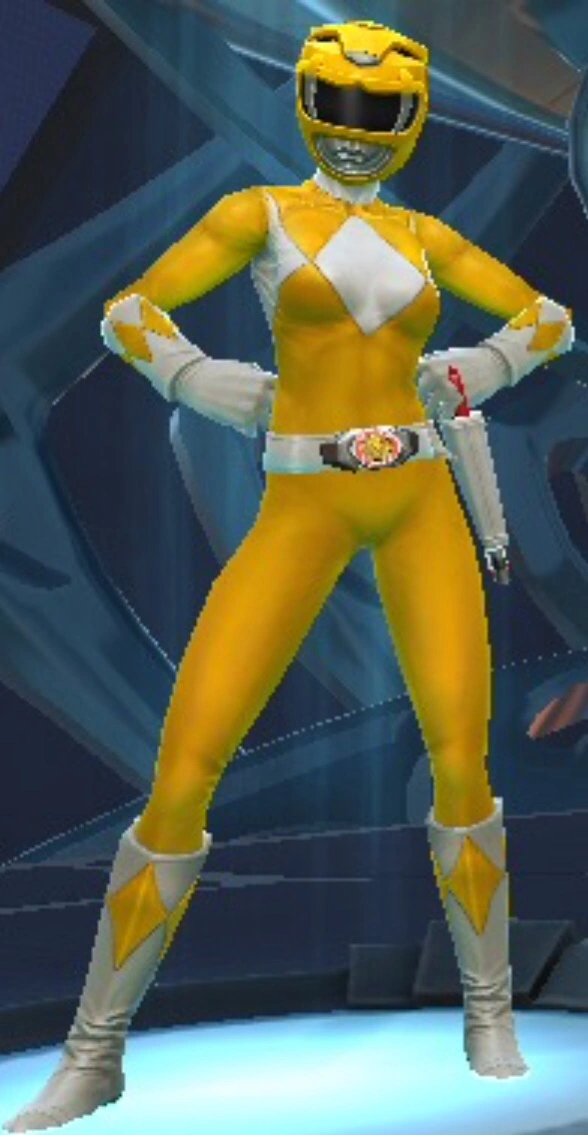 Trini Power Rangers Team MMPR: Trini Kwan (Yellow Ranger)